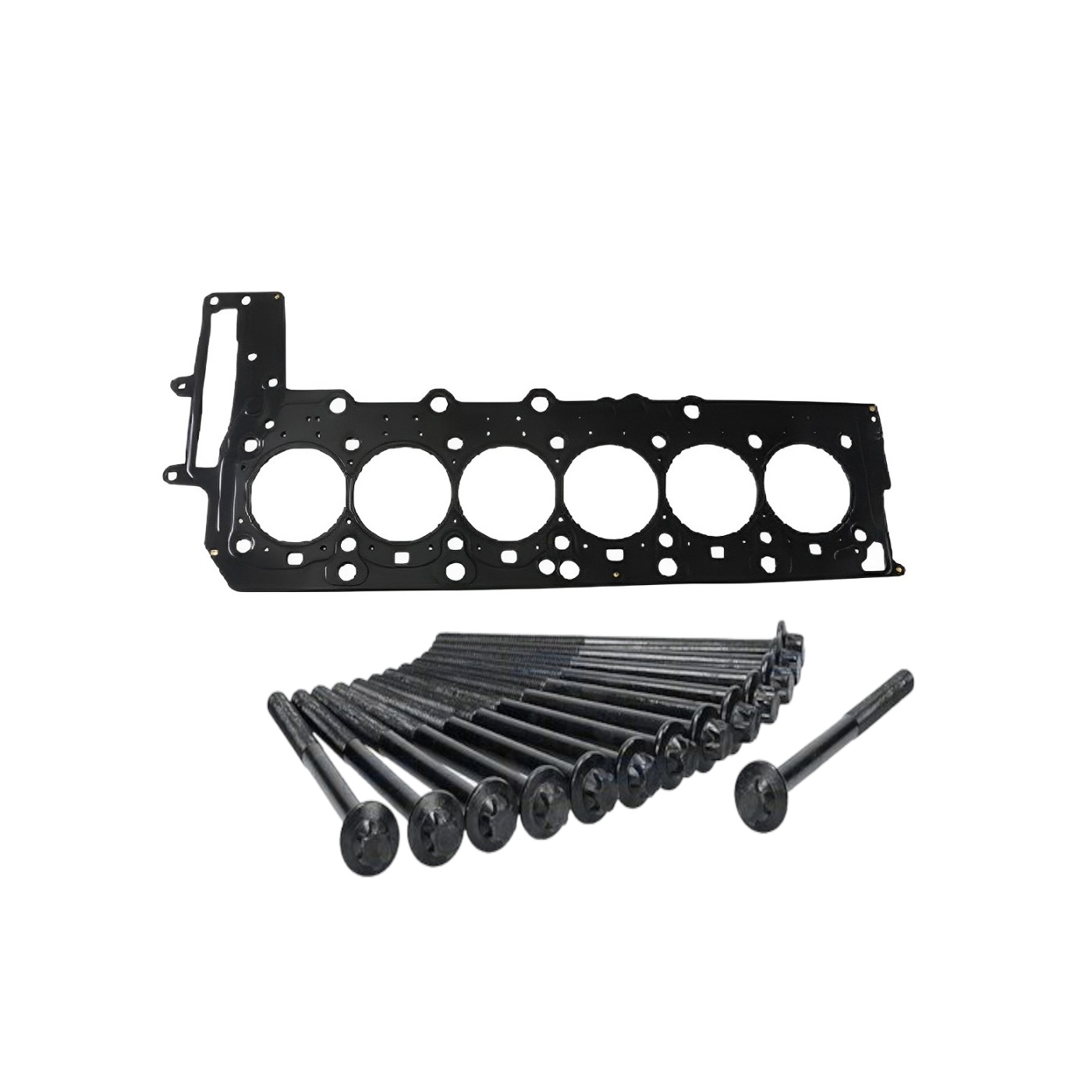 Buy HEAD GASKET (NEW SHAPE) & HEAD BOLTS SET 3.0 N57 DIESEL ENGINE BMW ...